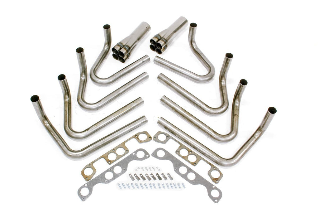 Hedman SBC Weld-Up Header Kit 2" Brodix Spread Port – 90racing