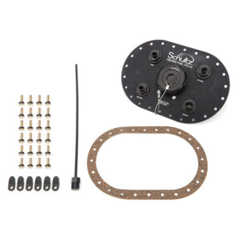 Schultz Racing Fuel Cells Filler Plate Aluminum 8an Outlet Billet Cap ...